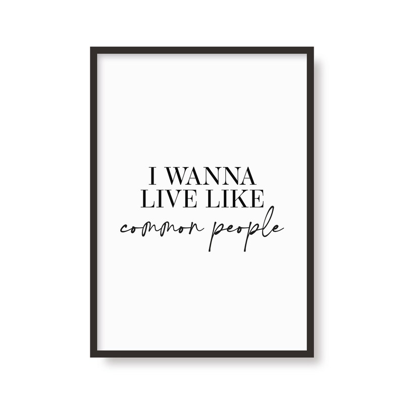Common People - Etsy