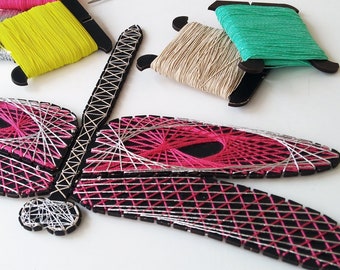 Dragonfly String Art | Etsy