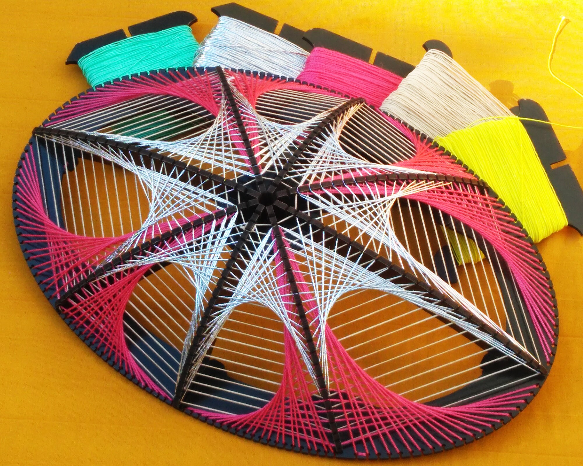 3 Dimensional String Art Project Kit 3d QUADRON Kits & How To Sewing ...