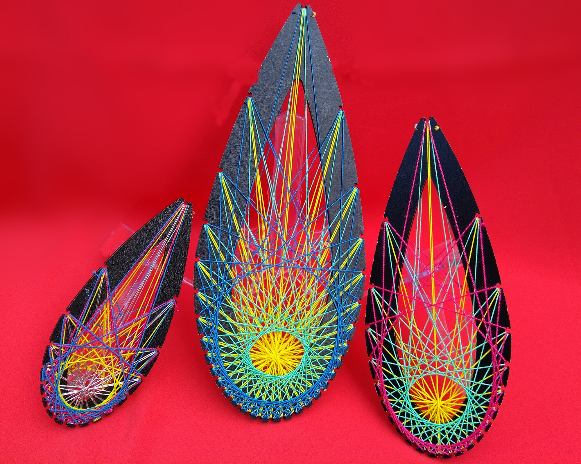 Peacock Feather Meteor String Art Kit FREE SHIPPING - Etsy Canada