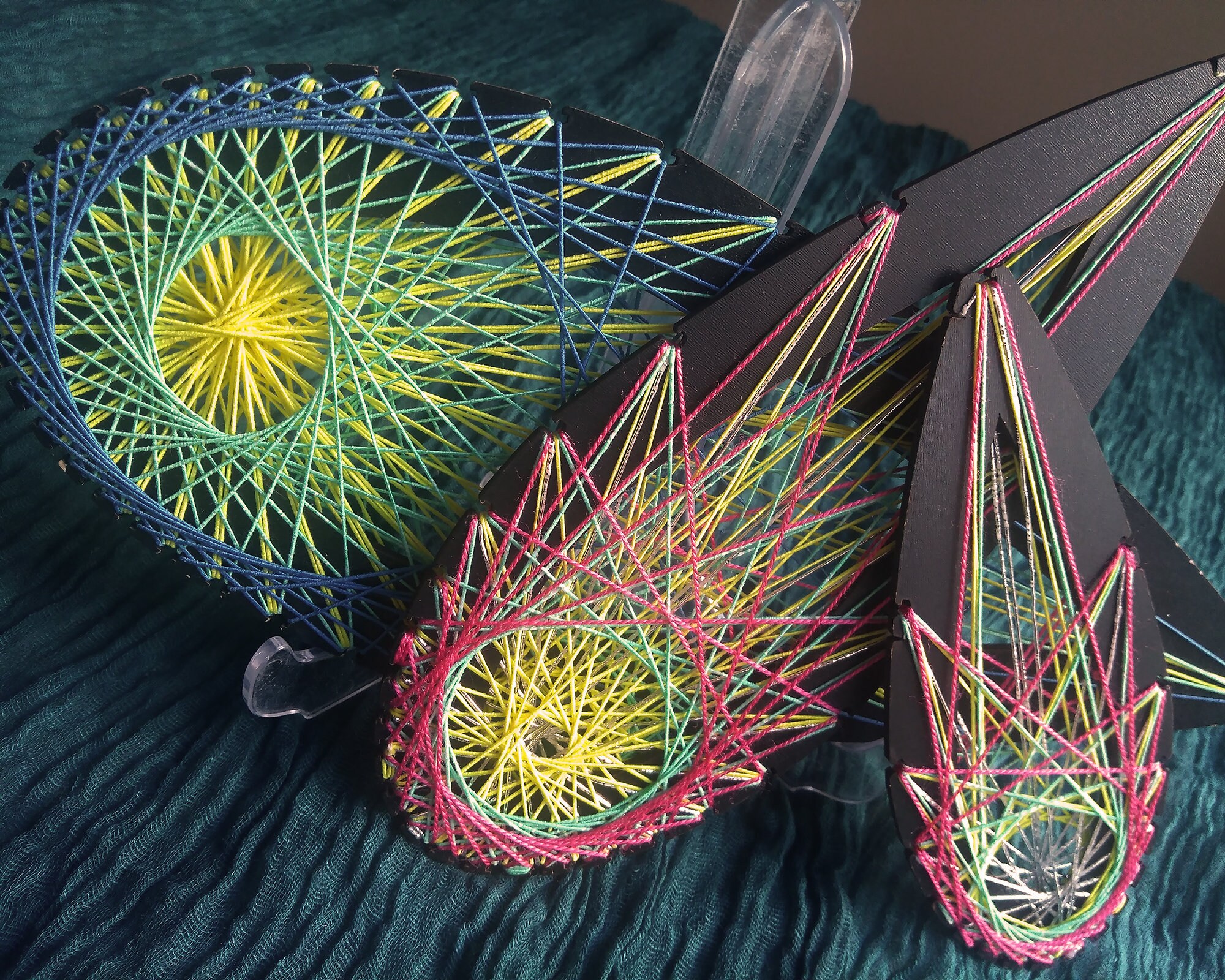 Peacock Feather Meteor String Art Kit FREE SHIPPING - Etsy Canada