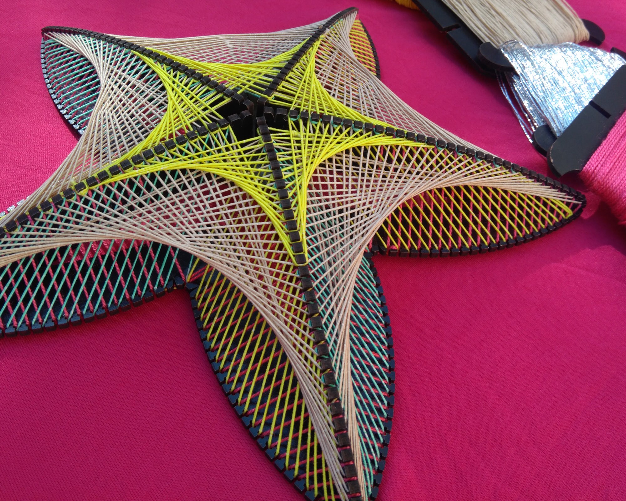 3d STAR 3 Dimensional String Art Craft Kit - Etsy UK