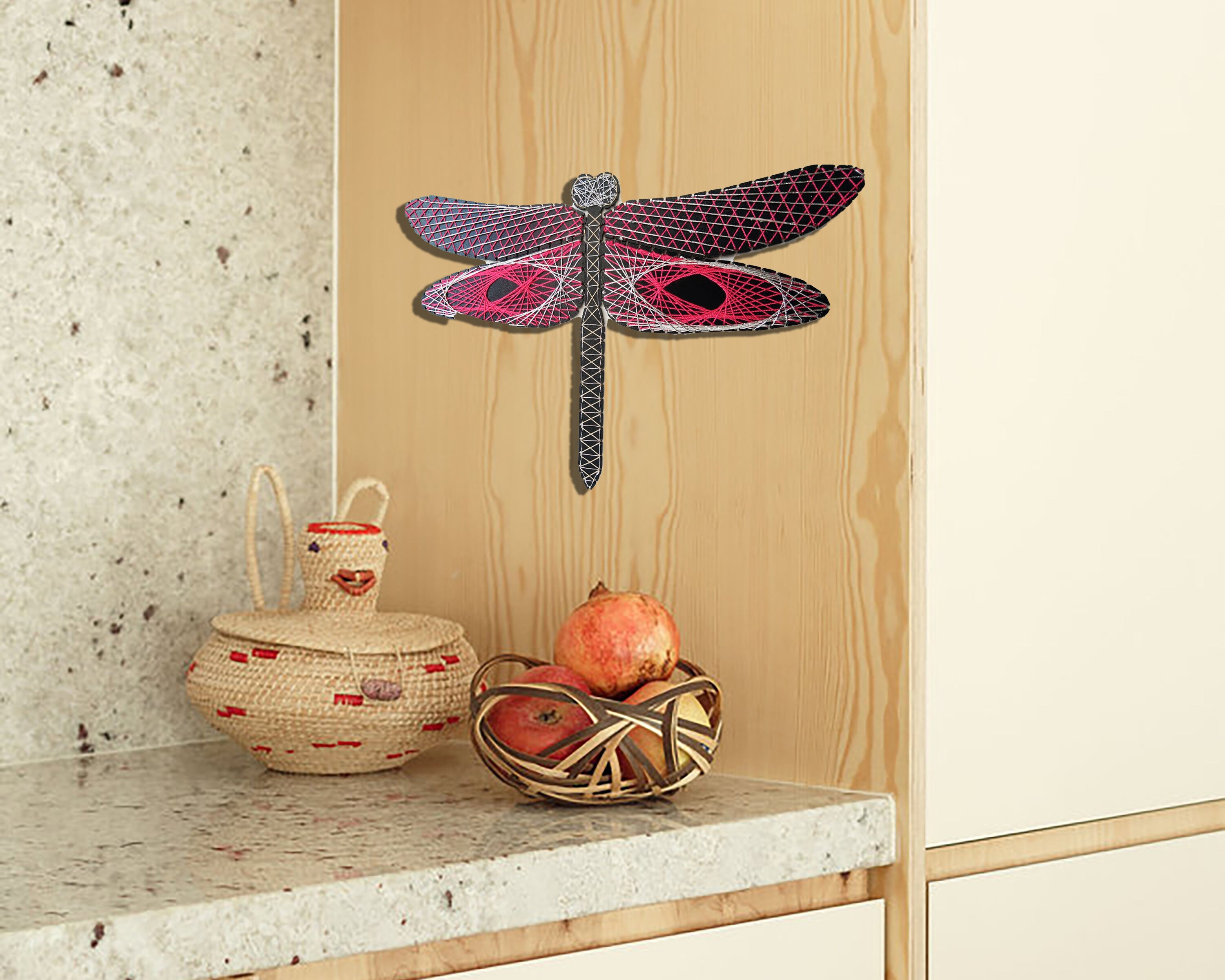 DRAGONFLY String Art Kit for Beginners-free SHIPPING - Etsy