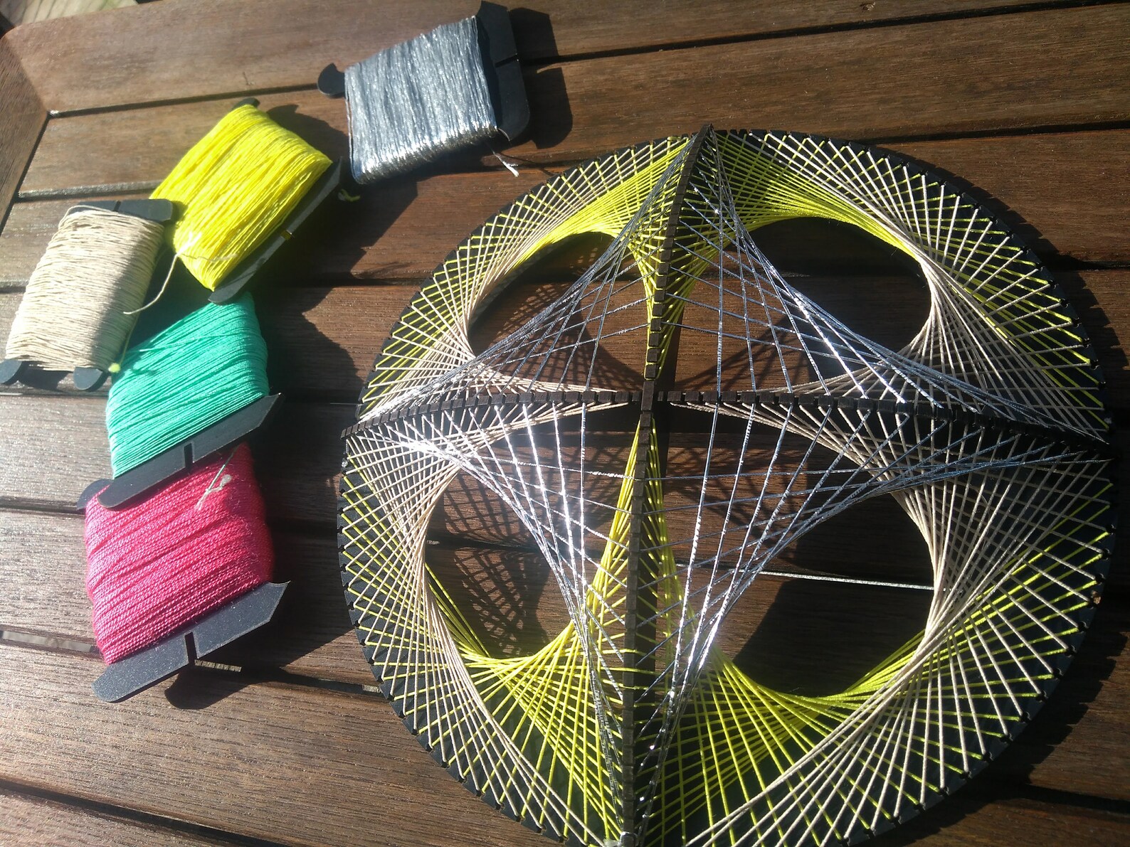 3d Geometric String Art Kit 3D Circle FREE SHIPPING | Etsy