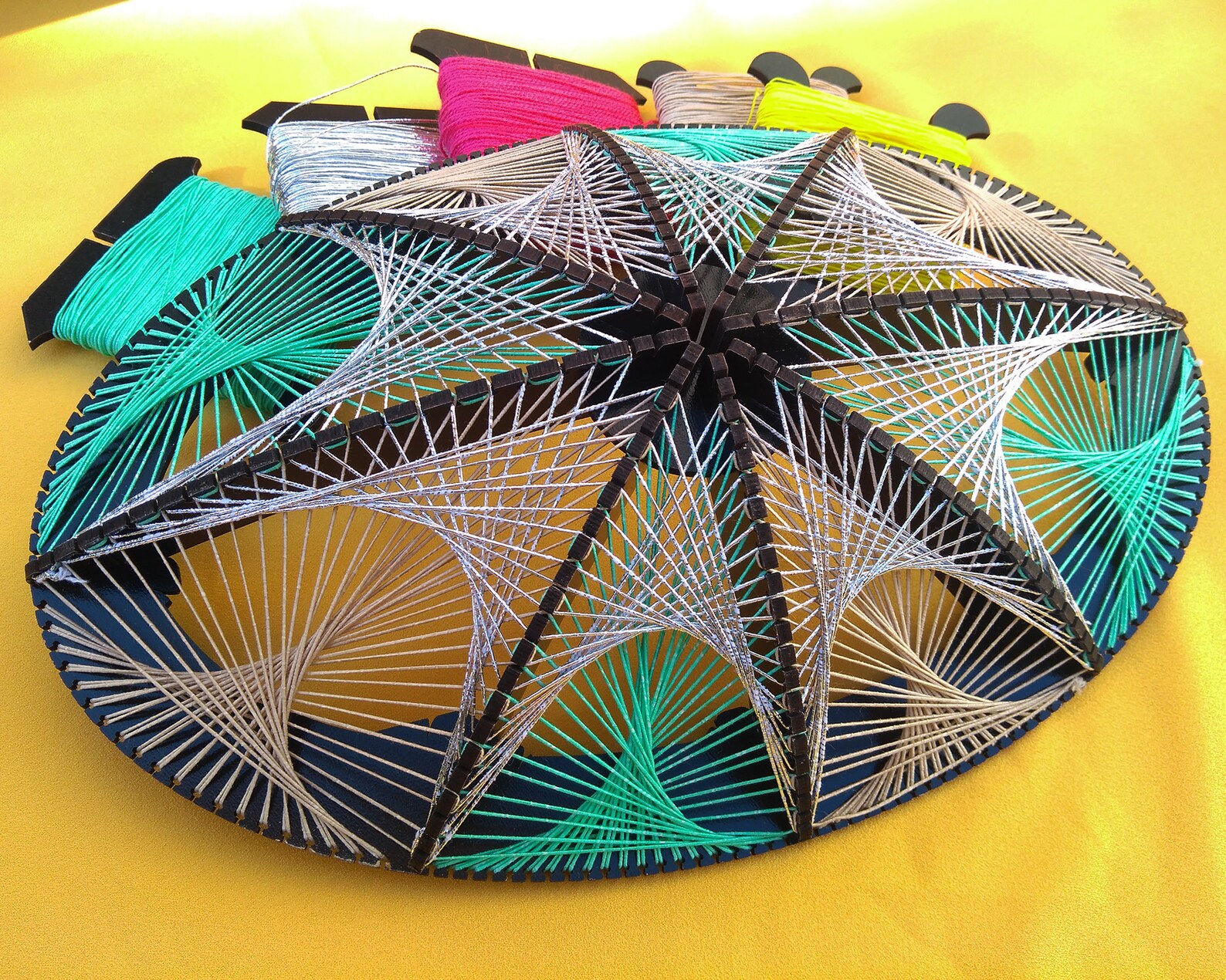 3d String Art Kit 3D Ellipse FREE SHIPPING | Etsy