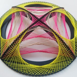 3d Geometric String Art Kit 3D Circle FREE SHIPPING | Etsy