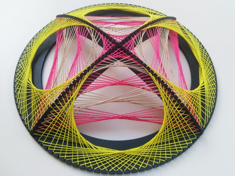 3d Geometric String Art Kit 3D Circle FREE SHIPPING | Etsy