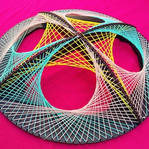 3d Geometric String Art Kit 3D Circle FREE SHIPPING | Etsy