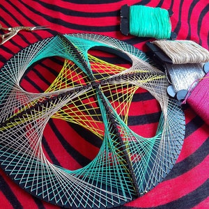 3d Geometric String Art Kit 3D Circle FREE SHIPPING | Etsy