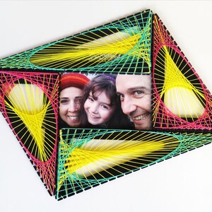 Photo Frame Thread Art Kit 4-pcs Panel - Etsy