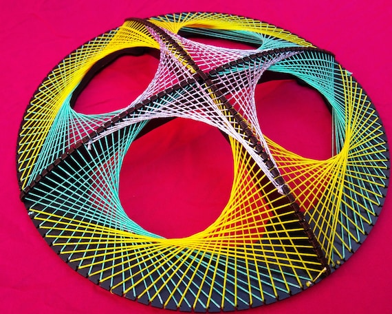 3 Dimensional String Art Project Kit 3d QUADRON Kits & How To Sewing ...