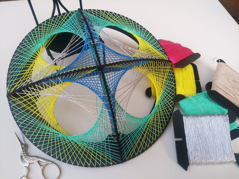 3d Geometric String Art Kit 3D Circle FREE SHIPPING | Etsy