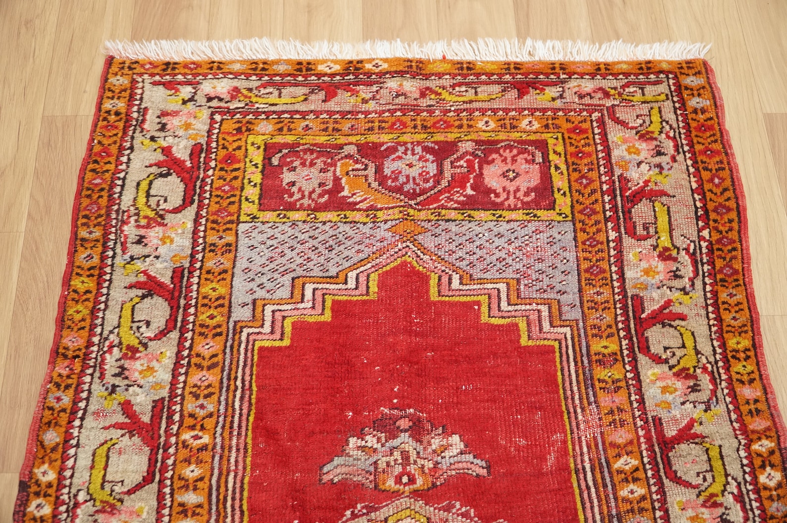 Red Turkish Rug 2.8 X 4.6 Feet Vintage Turkey Rug Wool - Etsy