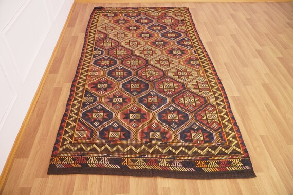 Decorative Rug Area Rug Turkish Rug Vintage Rug Kilim Rug | Etsy
