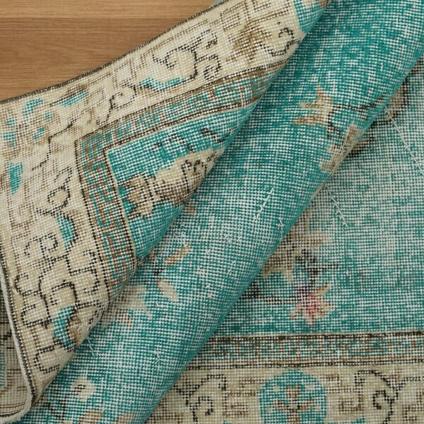 Turquoise Rug - Etsy