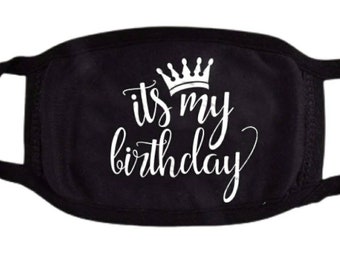 Happy Birthday Mask | Etsy