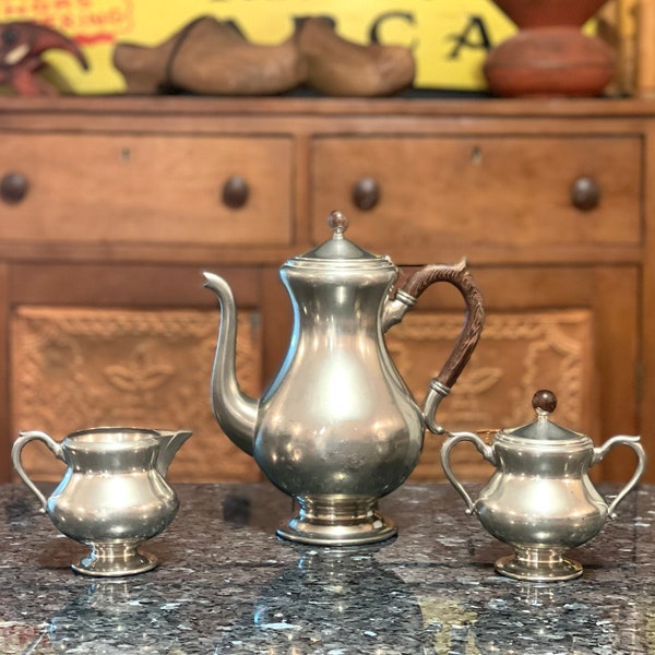 Pewter Tea Pot - Etsy