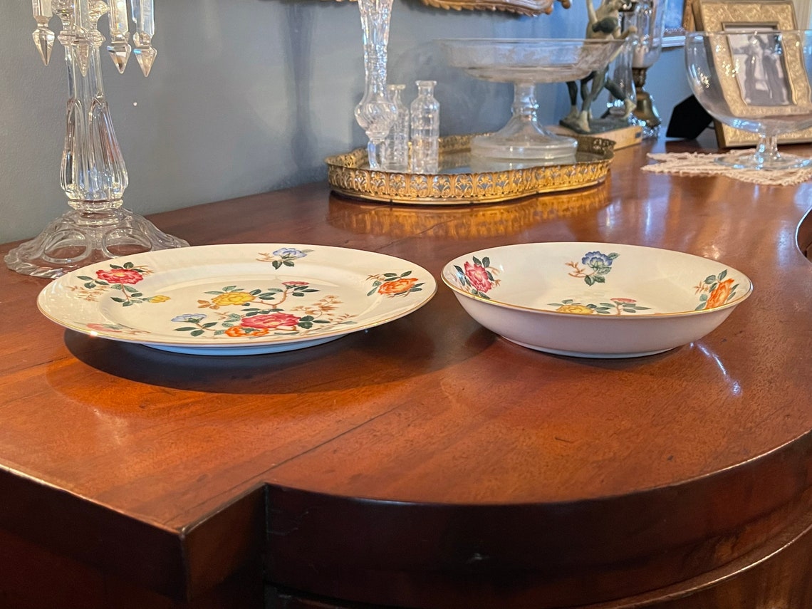 1940s Mikado China Dinner Service Set Mandalay Pattern Made - Etsy