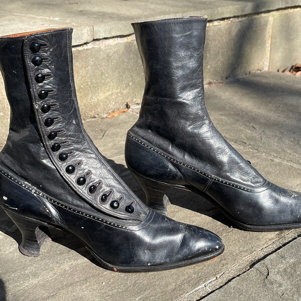 Victorian Shoes - Etsy