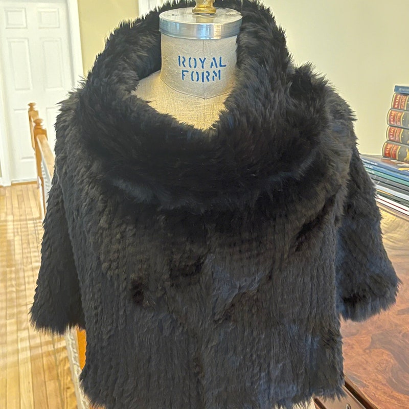 Faux Fur Capelet - Etsy