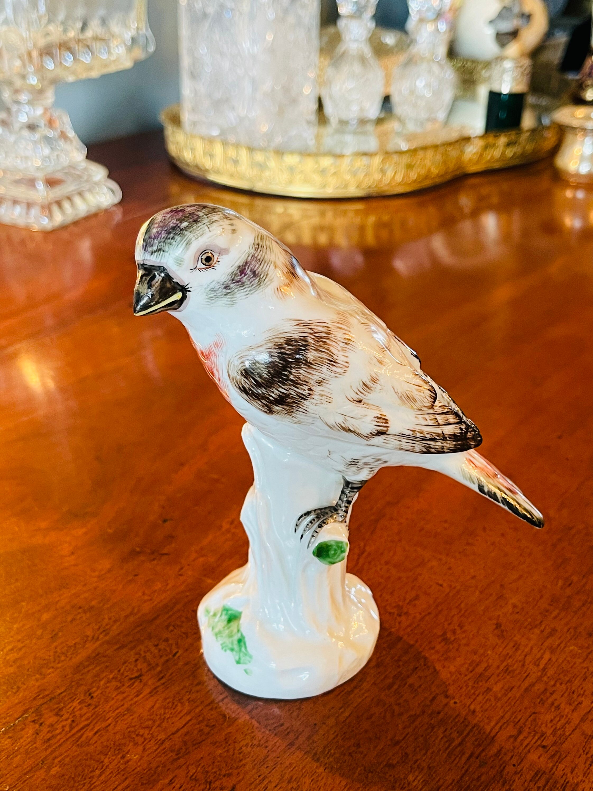 French Porcelain Bird Mark of Edmé Samson After Meissen 6 | Etsy