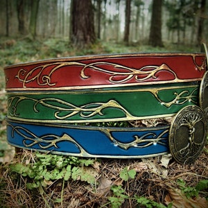 Elven Belt, Elvish Belt, Custom Elven Belt, Larp Belt, Fantasy Belt ...