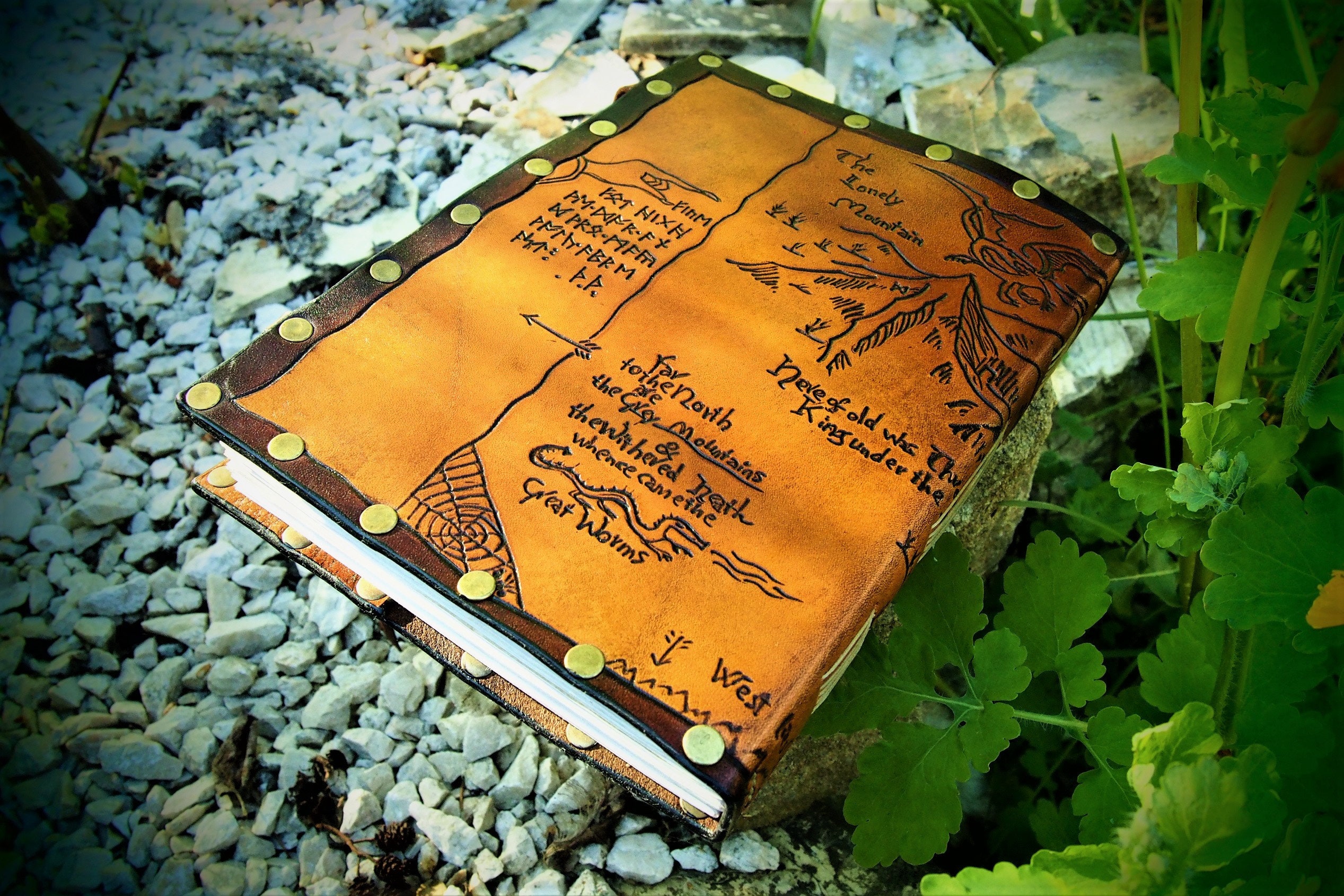 Thorin's Map, Map of Erebor, Thrór's Map, Thorin LOTR Journal, Hobbit ...