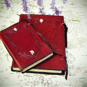 Travel Hobbit Journal, A6 Bilbo Notebook, Red Book of Westmarch ...