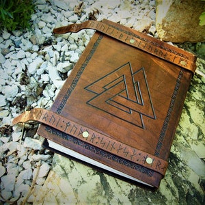 A5 Travel Norse Journal, Viking Journal, Helm of Awe Journal, Viking ...