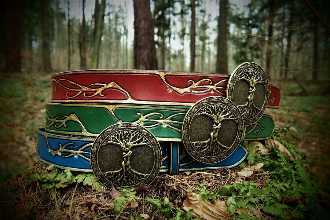 Elven Belt, Elvish Belt, Custom Elven Belt, Larp Belt, Fantasy Belt ...