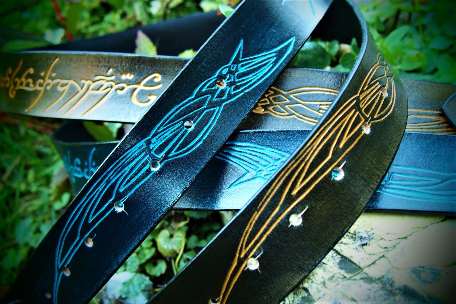 Custom Elven Belt, Larp Belt, Fantasy Belt, Elf, Fantasy Elf, Leather ...