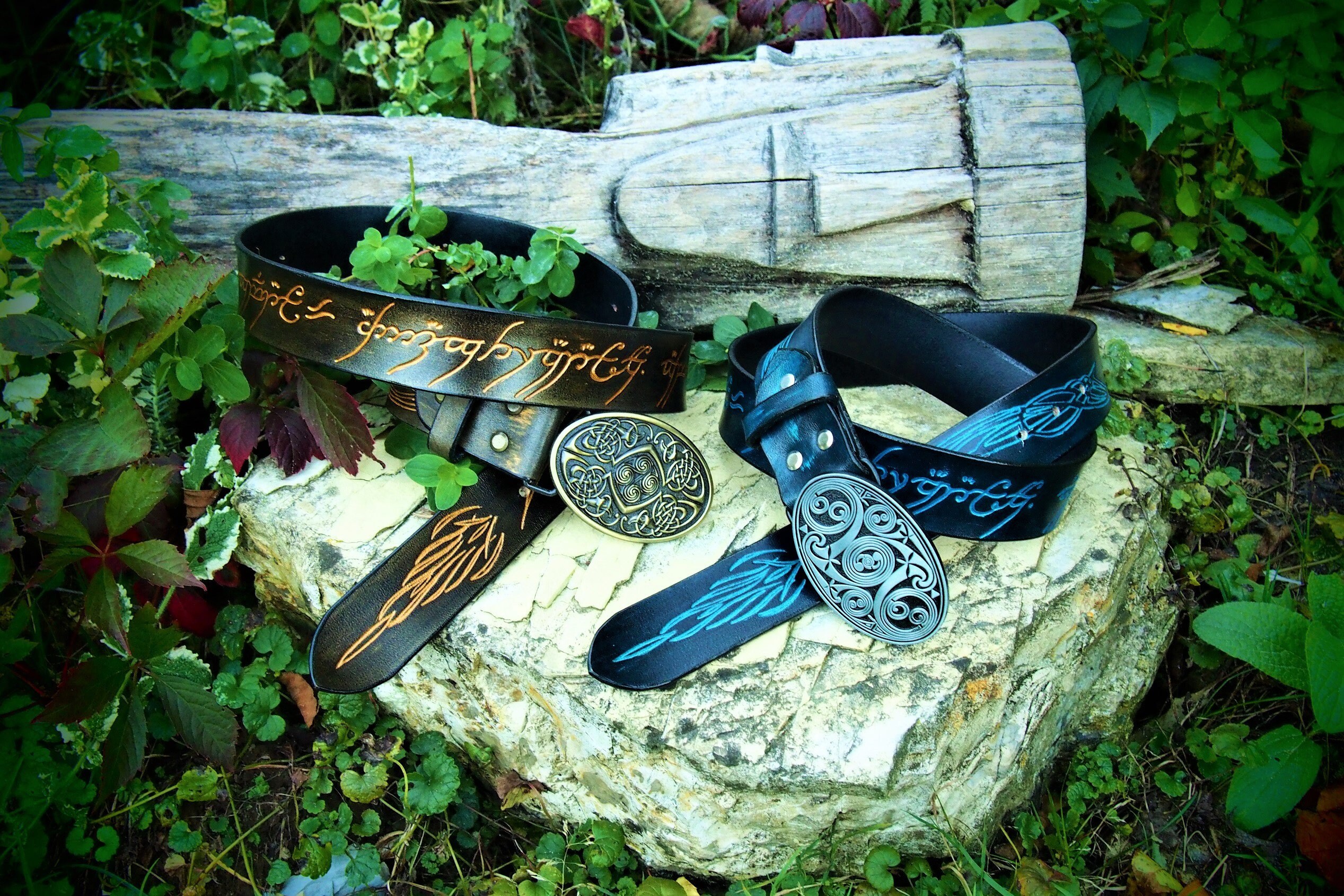 Custom Elven Belt, Larp Belt, Fantasy Belt, Elf, Fantasy Elf, Leather ...