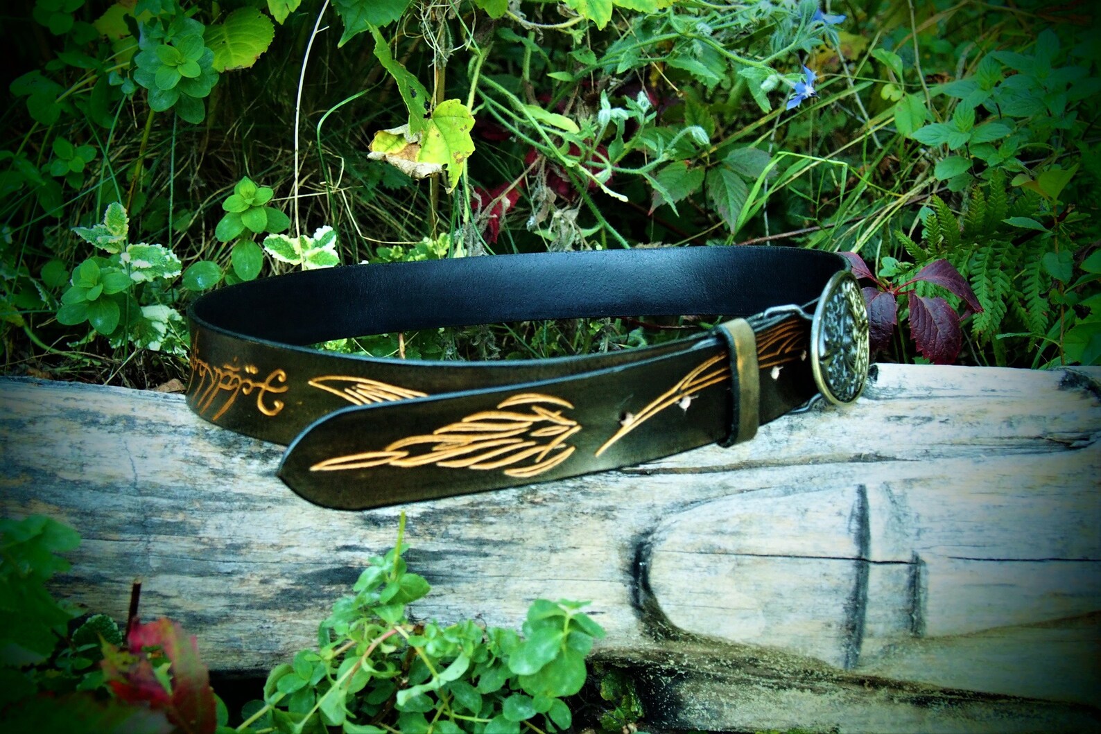 Custom Elven Belt, Larp Belt, Fantasy Belt, Elf, Fantasy Elf, Leather ...