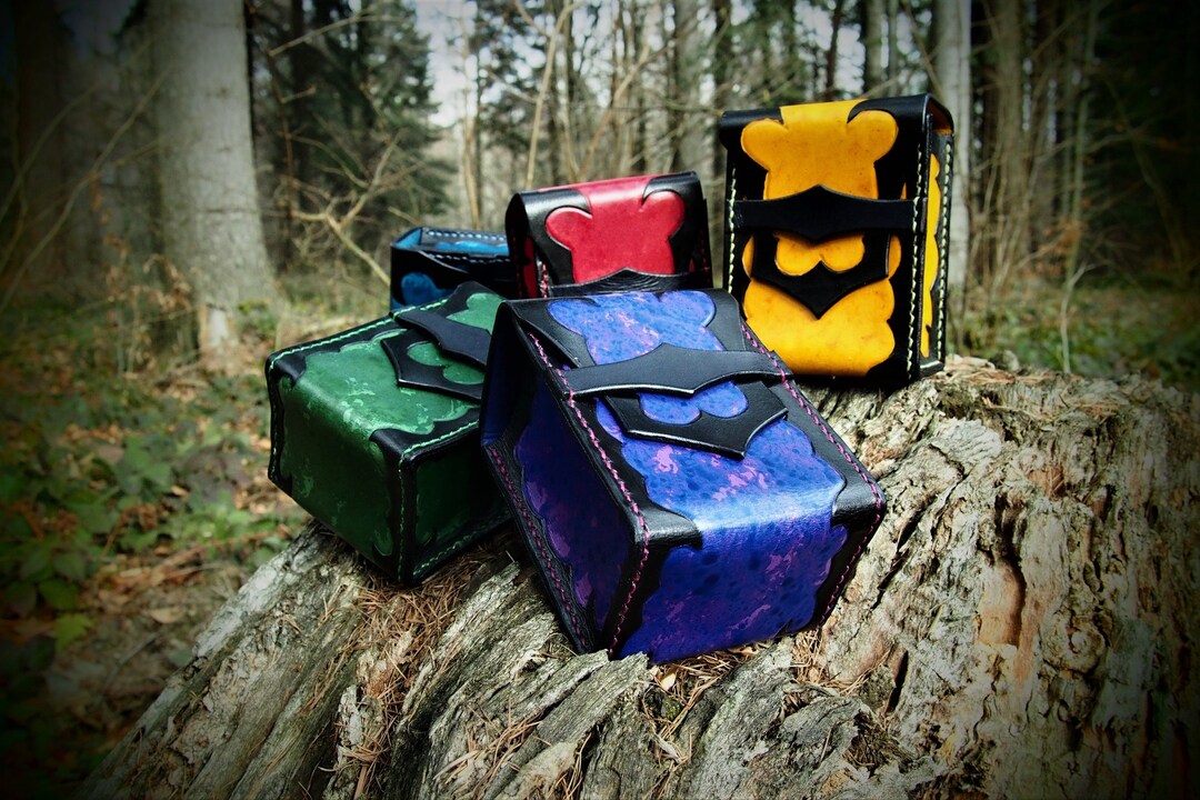 Playing Card Box, Magic Deck Box, Unique Mtg Box, Mtg Gift, Larp Box ...