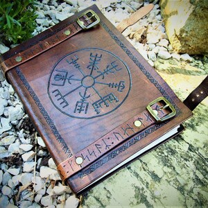 A5 Travel Norse Journal, Viking Journal, Helm of Awe Journal, Viking ...