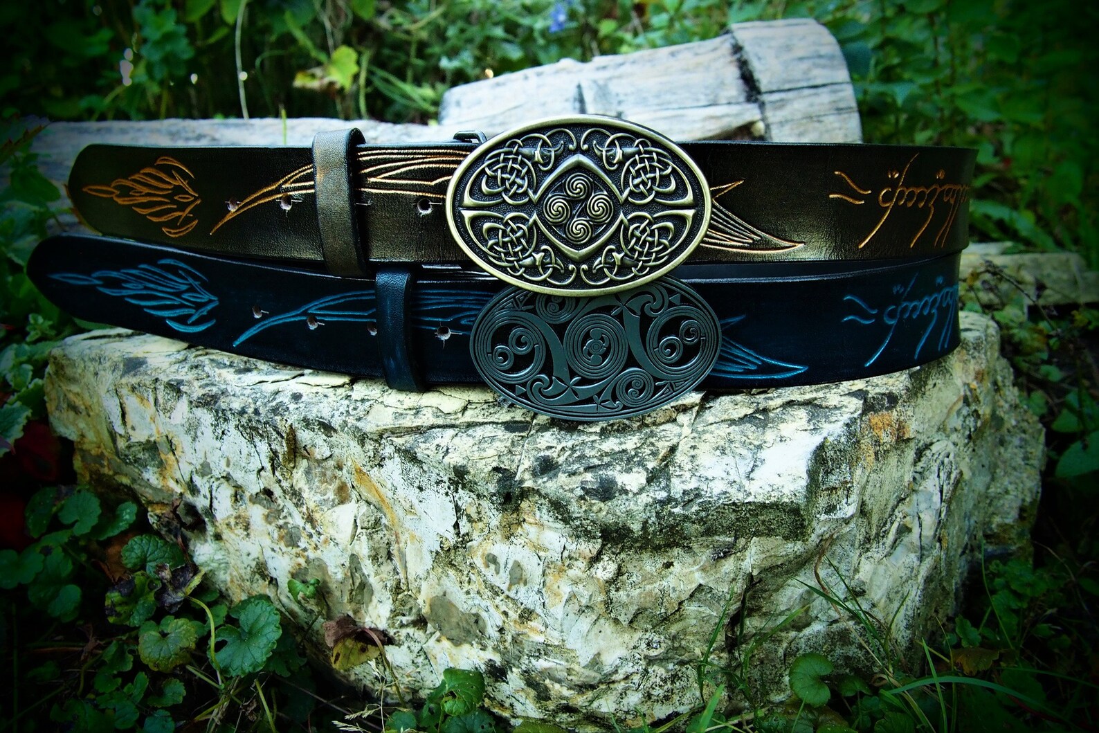 Custom Elven Belt, Larp Belt, Fantasy Belt, Elf, Fantasy Elf, Leather ...