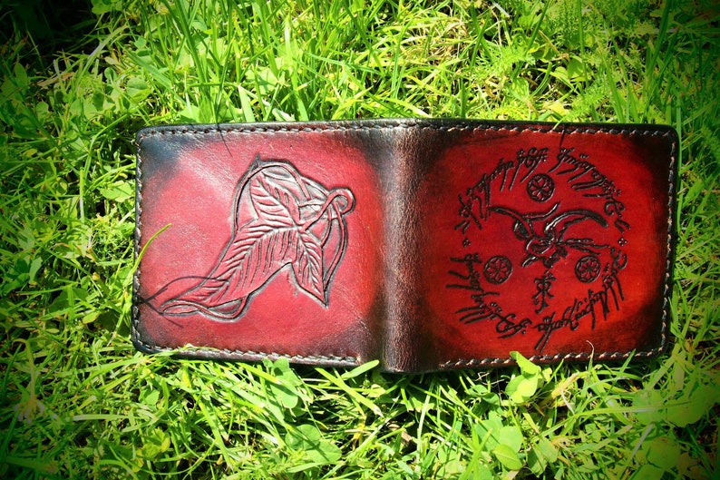 LOTR Wallet, Middle Earth Map, Tolkien Wallet, Gondor Wallet, Middle ...