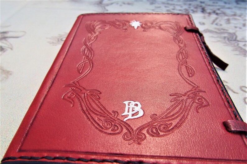 Travel Hobbit Journal, A6 Bilbo Notebook, Red Book of Westmarch ...