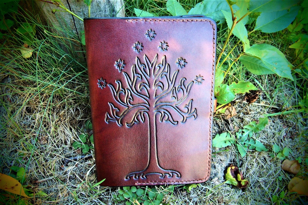 Tree of Gondor Kindle Coer Made of 100% Leather With Personalization ...