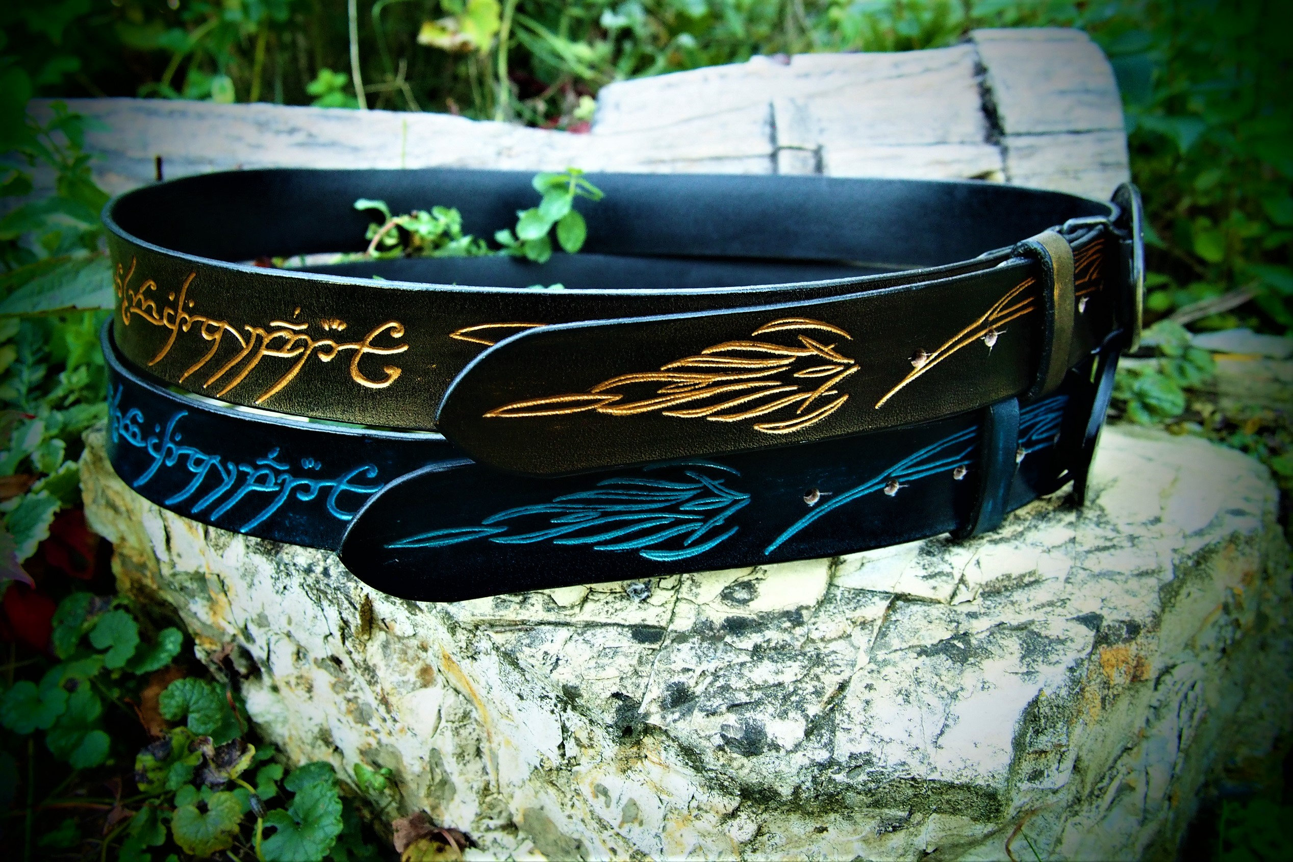 Custom Elven Belt, Larp Belt, Fantasy Belt, Elf, Fantasy Elf, Leather ...
