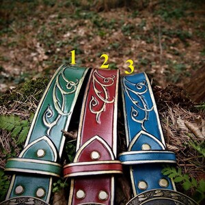 Elven Belt, Elvish Belt, Custom Elven Belt, Larp Belt, Fantasy Belt ...