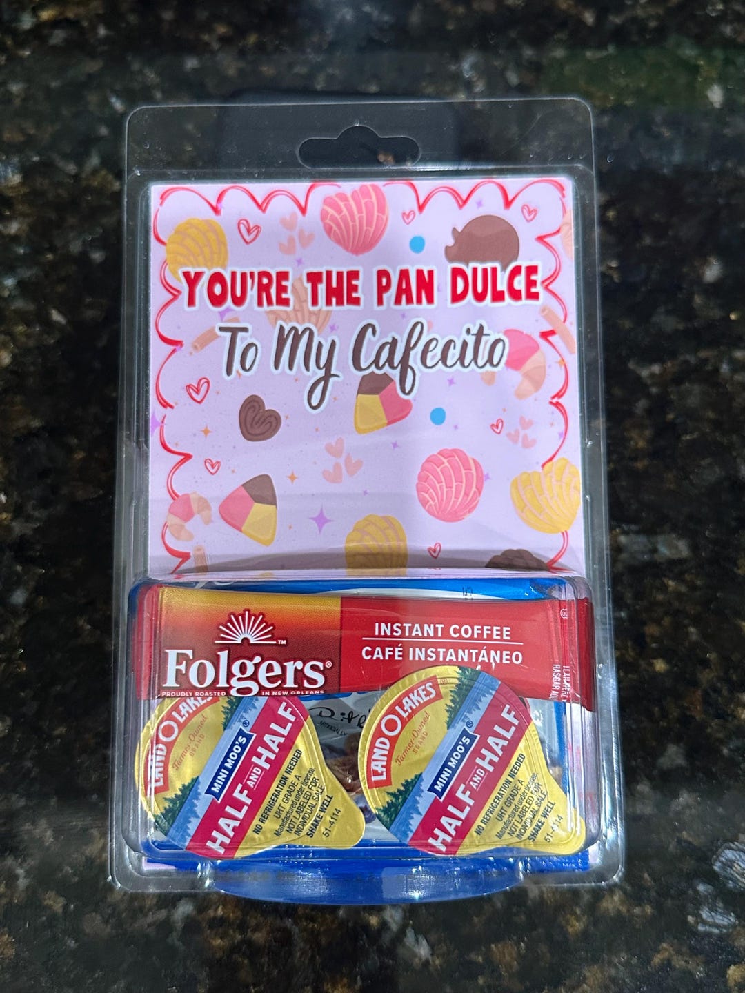 Pan Dulce Valentine Card Gift| Cafecito Y Pan| Concha Valentine ...