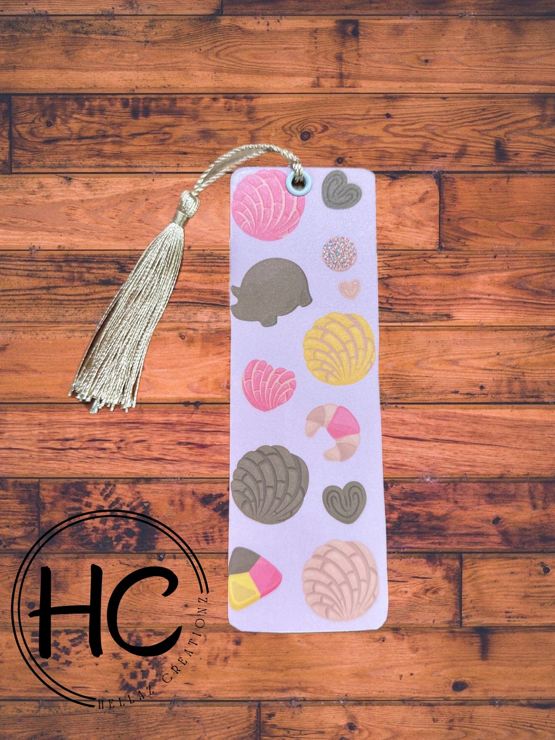 Pan Dulce Bookmark Concha Bookmark Mexican Bread Bookmark - Etsy