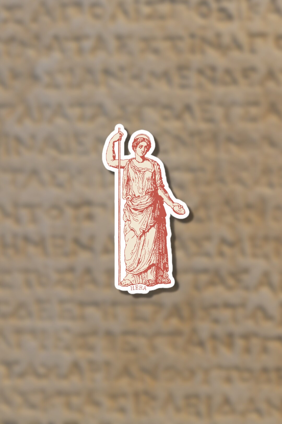 Hera Sticker // Juno Goddess, Mythology, Spiritual // Vinyl Sticker ...
