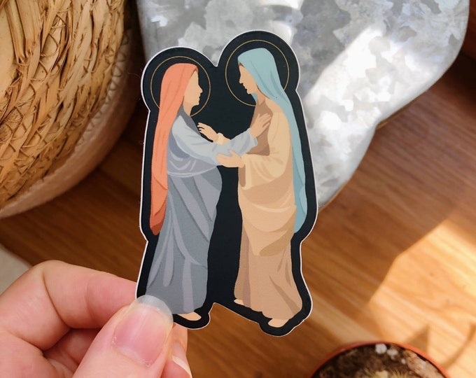 The Visitation Waterproof Vinyl Sticker - Etsy