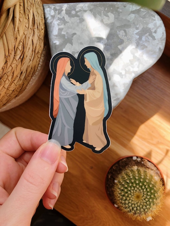 The Visitation Waterproof Vinyl Sticker | Etsy