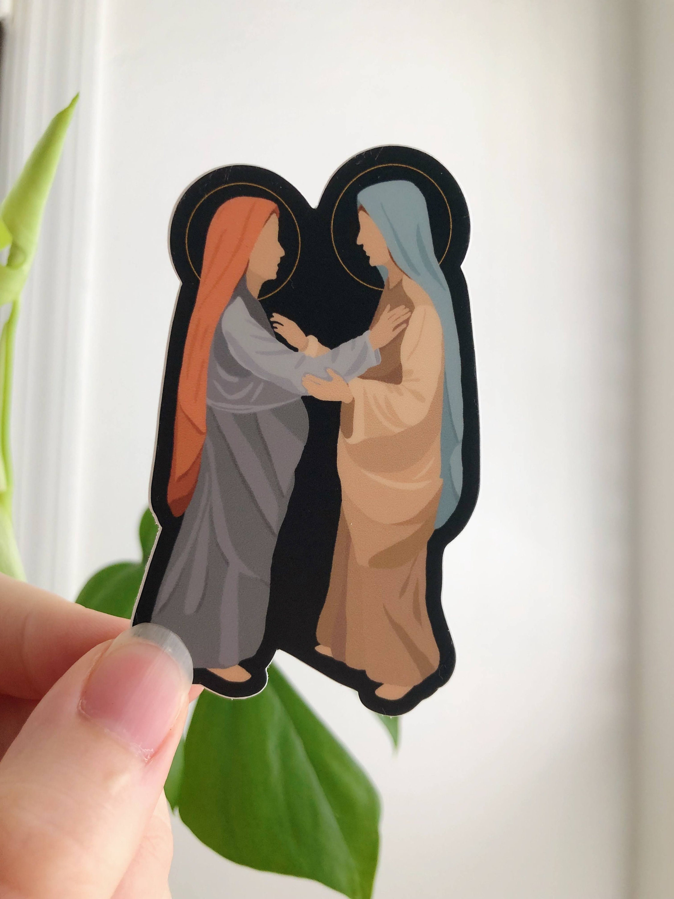 The Visitation Waterproof Vinyl Sticker - Etsy