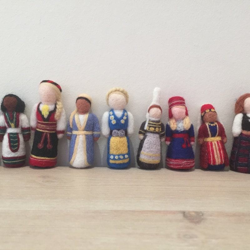 Needle Felted People - Etsy