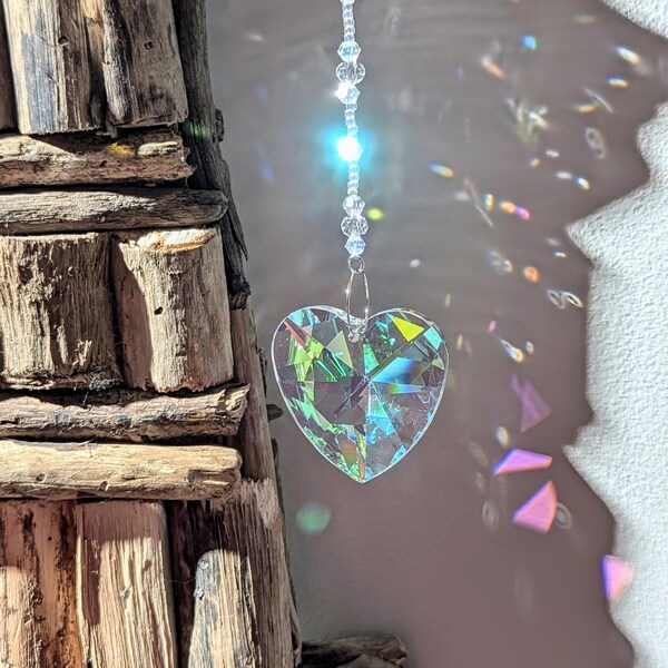 Heart Suncatcher - Etsy