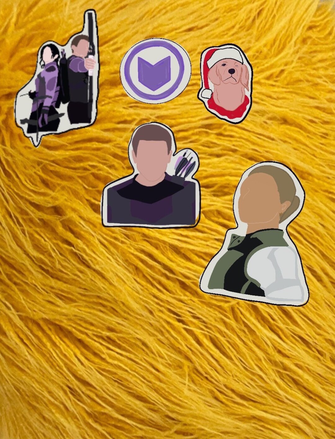 Hawkeye Inspired Stickers | Hawkeye Series | Hawkeye Bow | Hawkeye ...